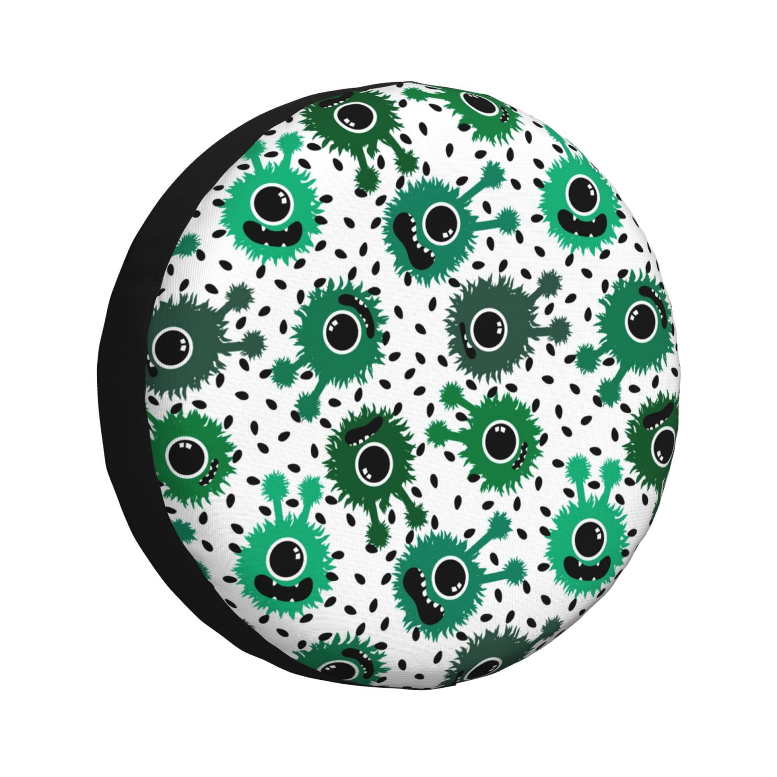 Rv Spare Tire Cover 14 inch - Cute cartoon eyes green Tire Covers for ...