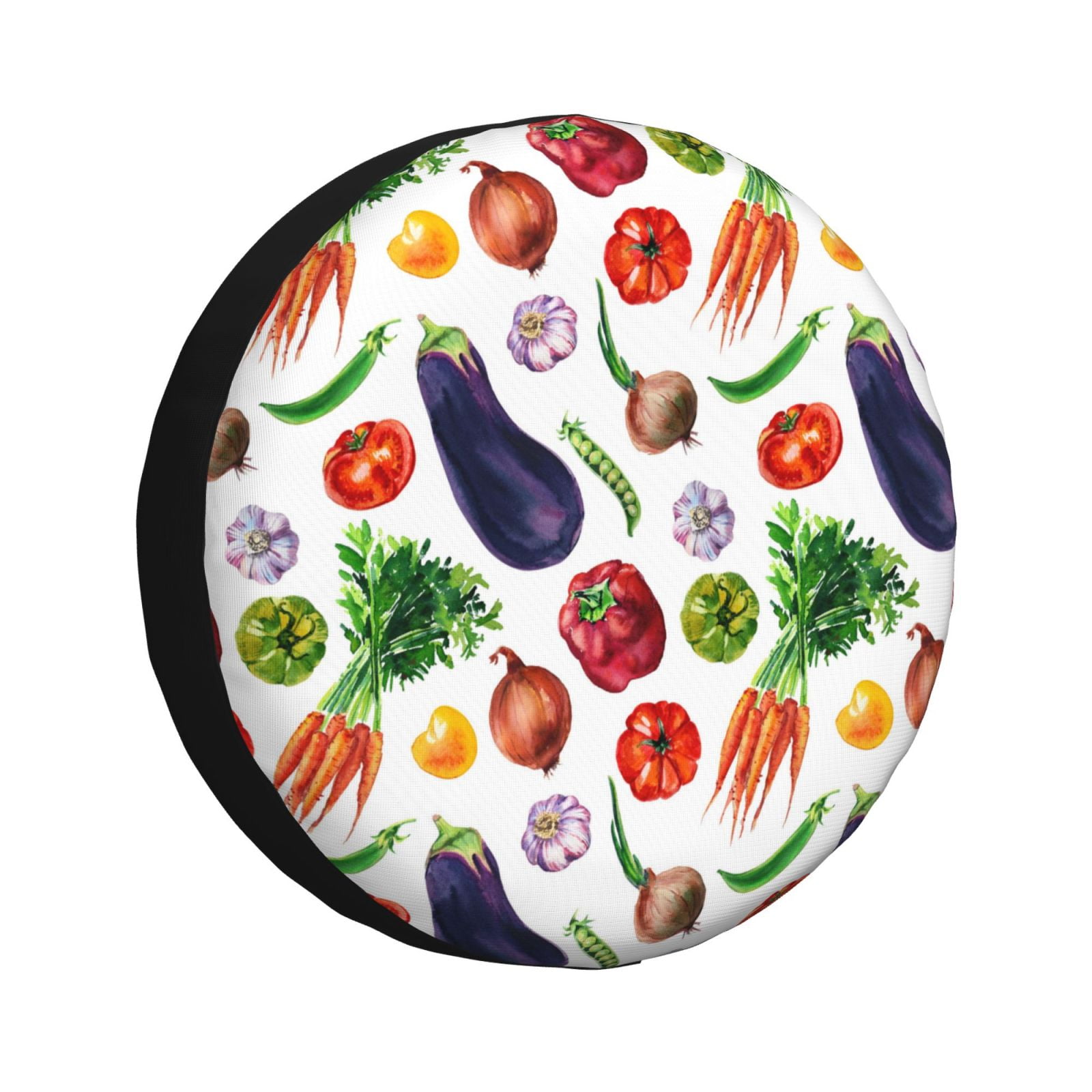 Rv Spare Tire Cover 14 inch - Eggplant vegetable Tire Covers for ...