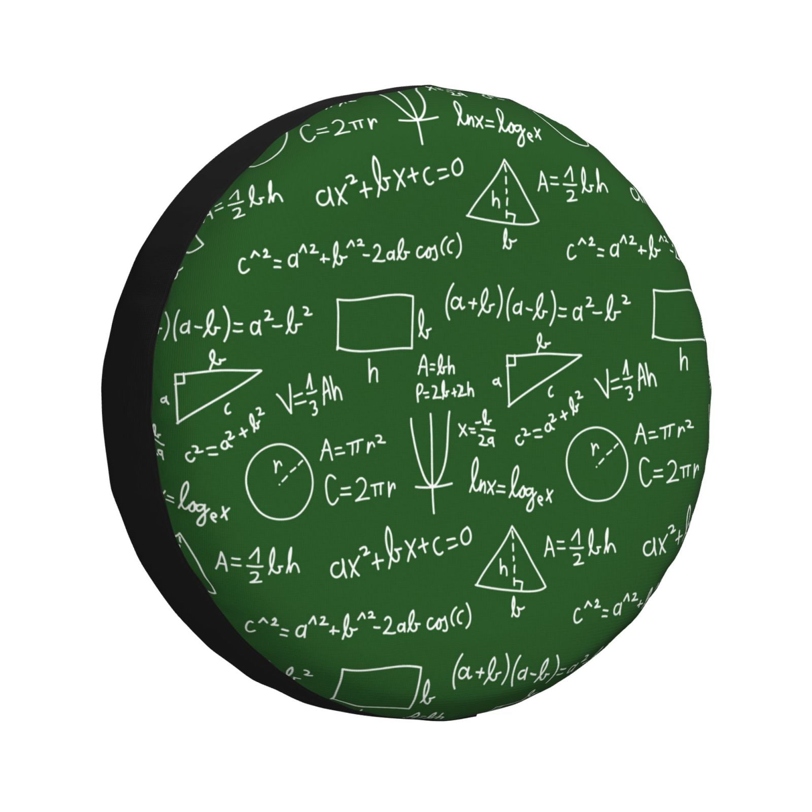Rv Spare Tire Cover 14 inch - Math equation green Tire Covers for ...