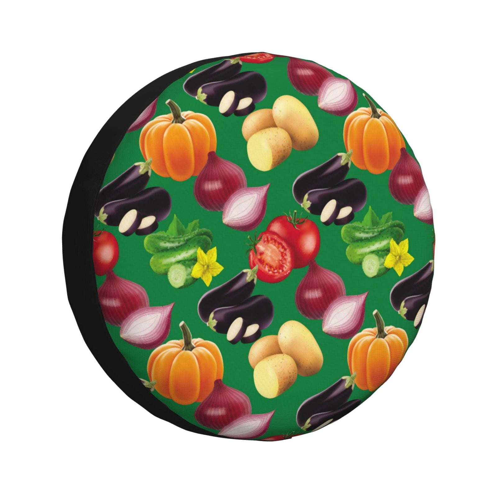 Rv Spare Tire Cover 14 inch - Onion vegetable pumpkin Tire Covers for ...