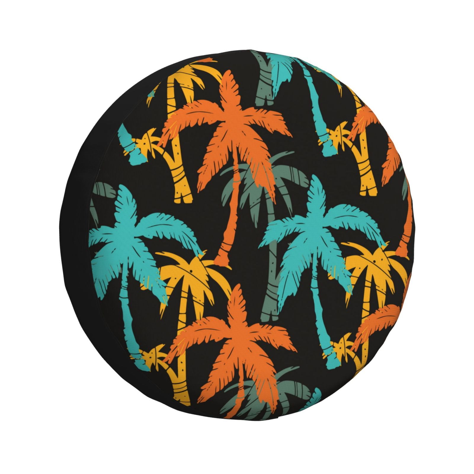 Rv Spare Tire Cover 14 inch - Palm Trees Tire Covers for Trailers ...