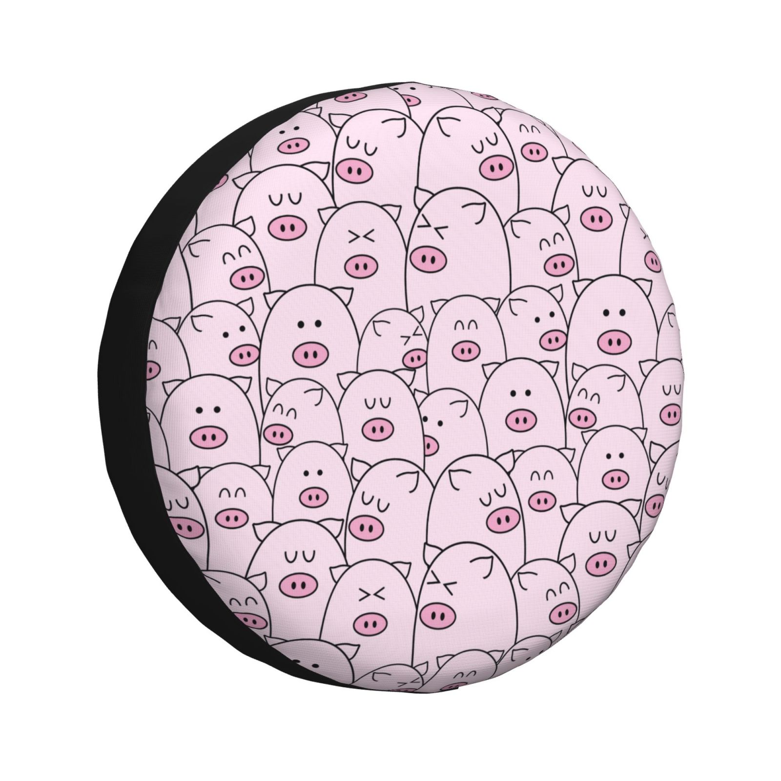 Rv Spare Tire Cover 14 inch - Pink Cute Pigs Tire Covers for Trailers ...