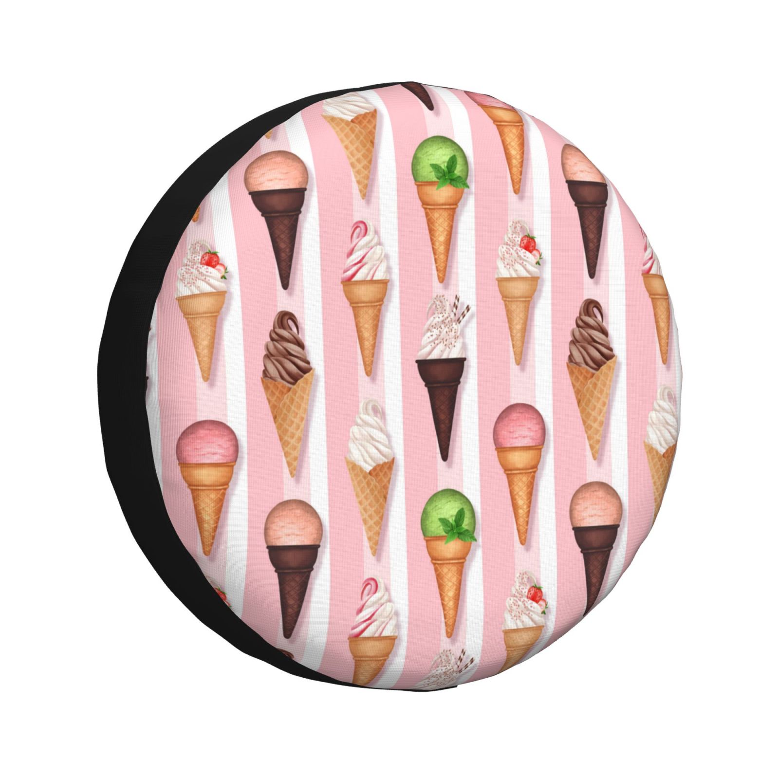 Rv Spare Tire Cover 14 inch - Summer Ice Cream Pink Tire Covers for ...