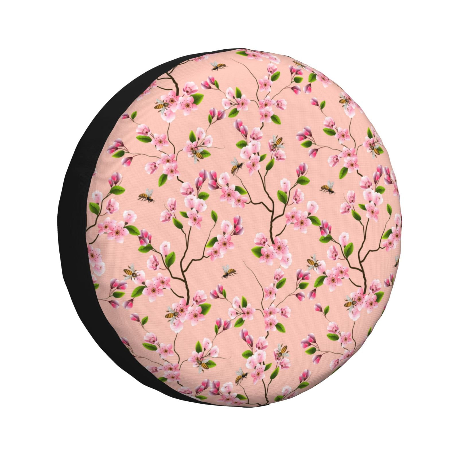 Rv Spare Tire Cover 14 inch - berry blossom branches bees Tire Covers ...