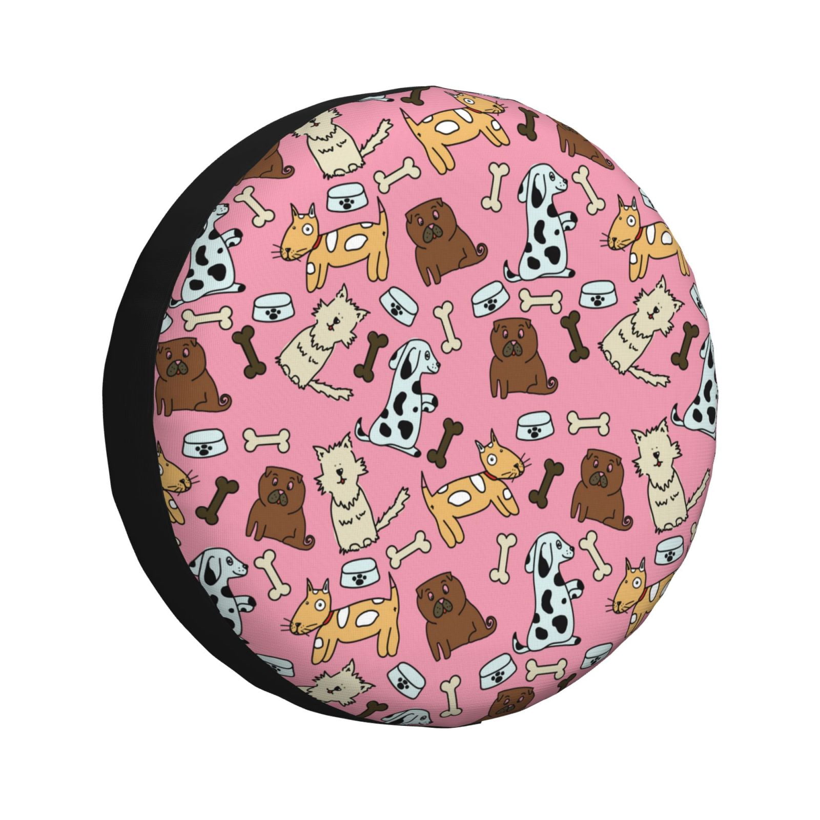 Rv Spare Tire Cover 14 inch - cartoon dog print Tire Covers for ...