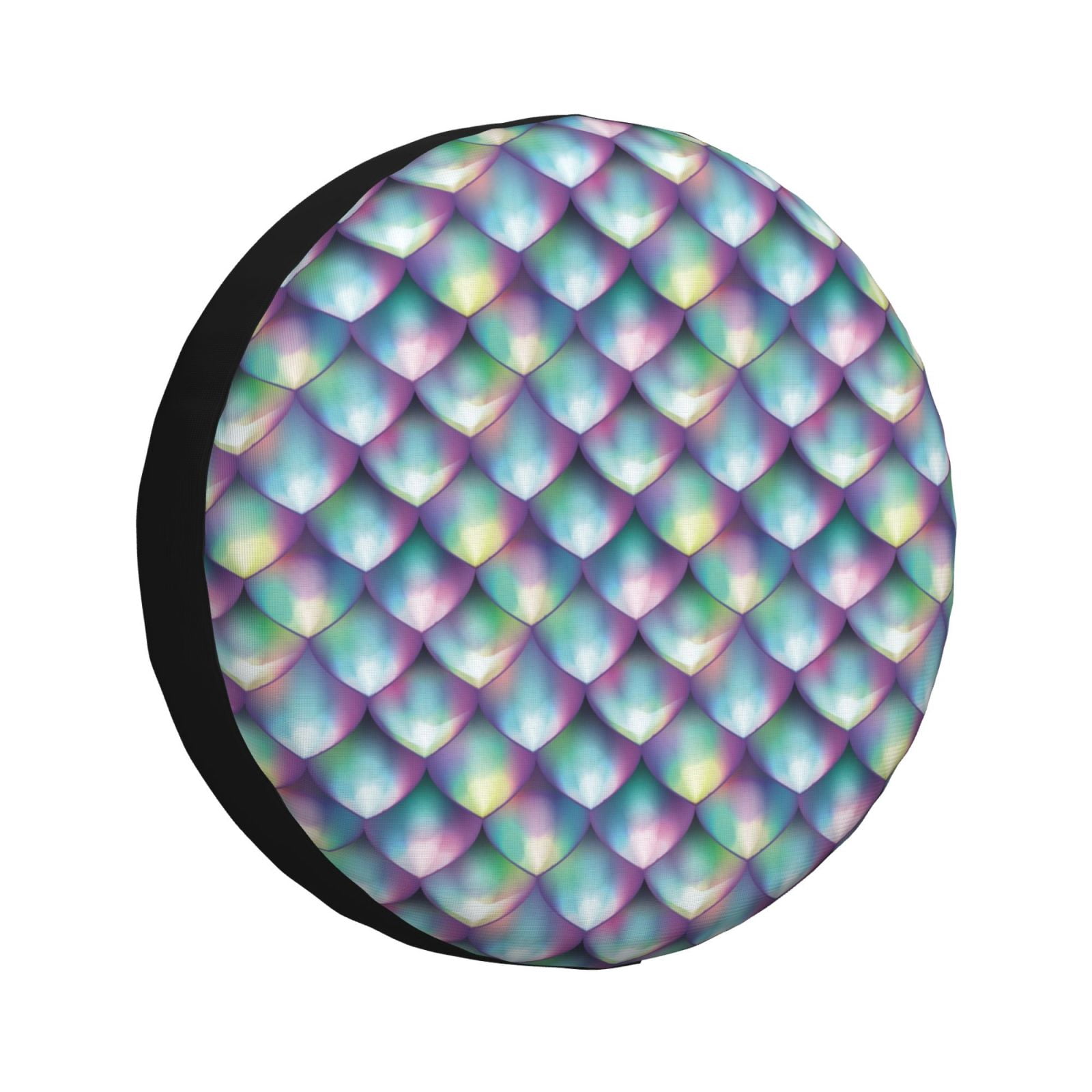 Rv Spare Tire Cover 14 inch - cool dragon fish Shiny scales Tire Covers ...