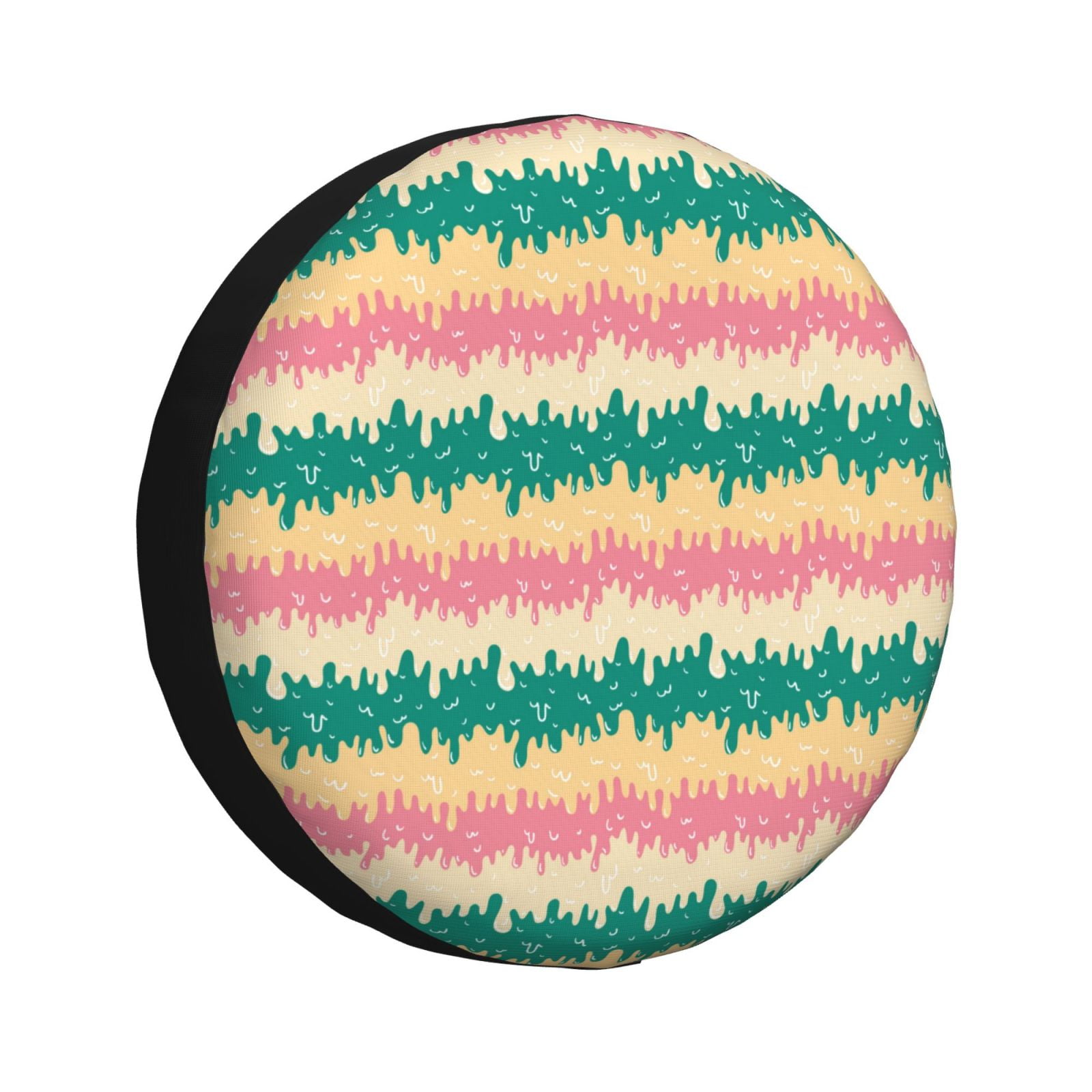 Rv Spare Tire Cover 14 inch - cream texture Tire Covers for Trailers ...