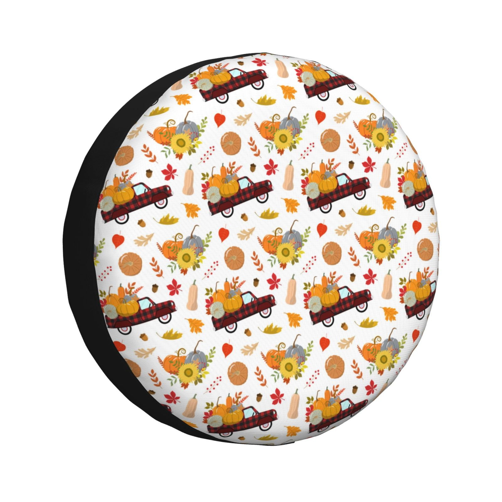 Rv Spare Tire Cover 15 inch - Autumn Red Truck Tire Covers for Trailers ...