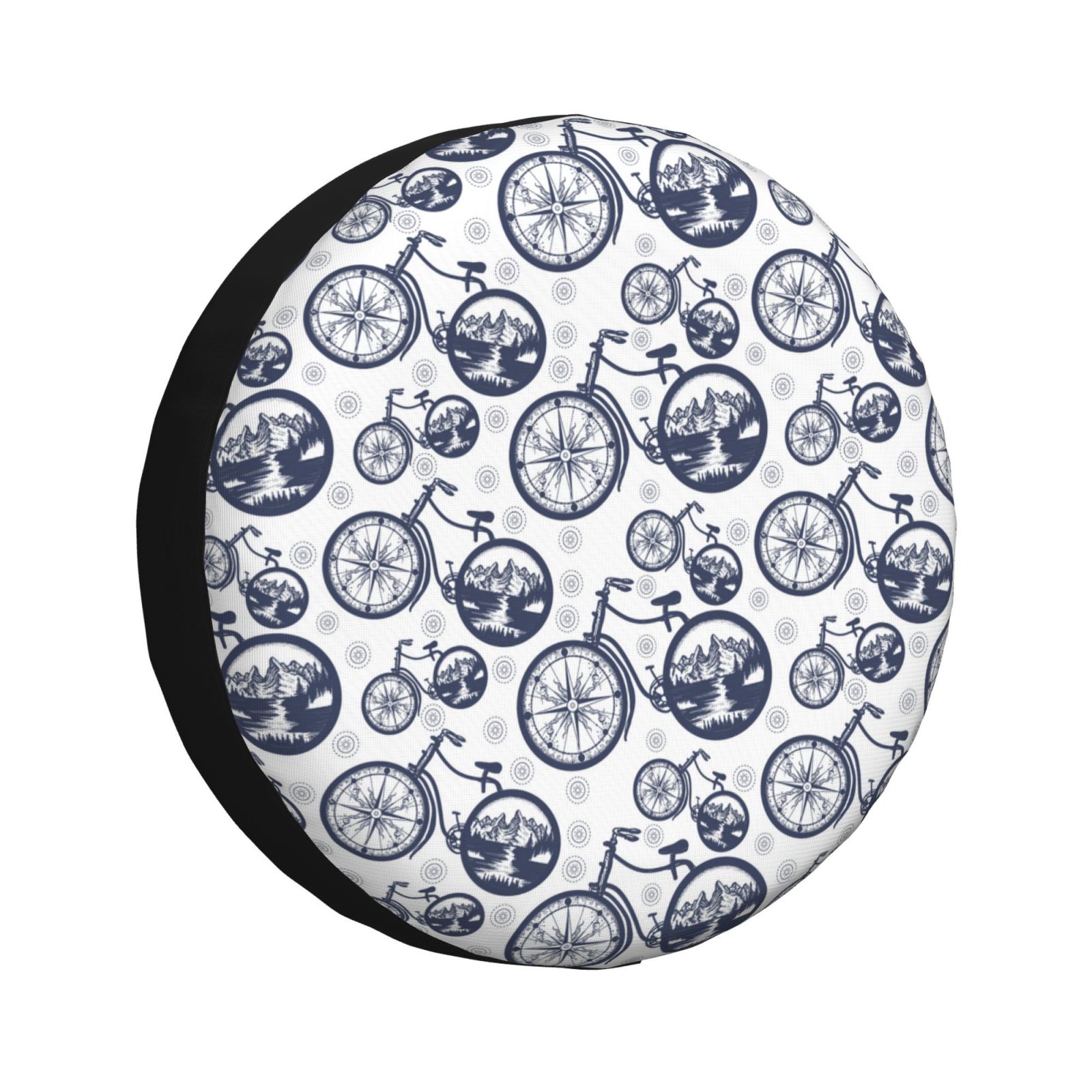 Rv Spare Tire Cover 15 inch - Bike Pattern Exotic Tire Covers for ...