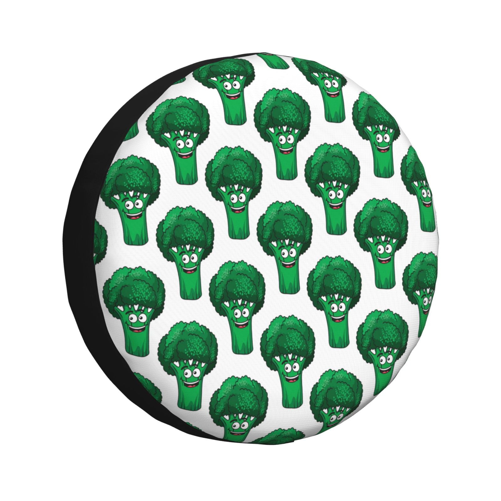 Rv Spare Tire Cover 15 inch - Cartoon smiling green broccoli cute Tire ...