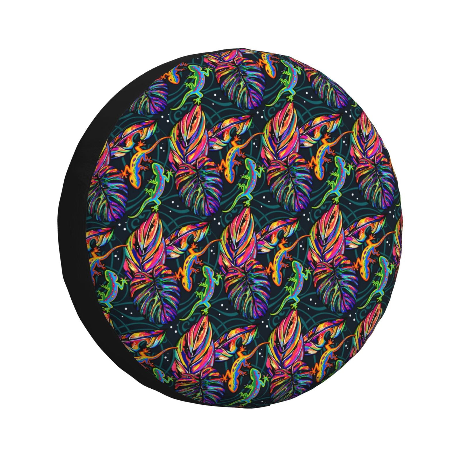 Rv Spare Tire Cover 15 inch - Colorful Gecko Cute Lizard Tire Covers ...