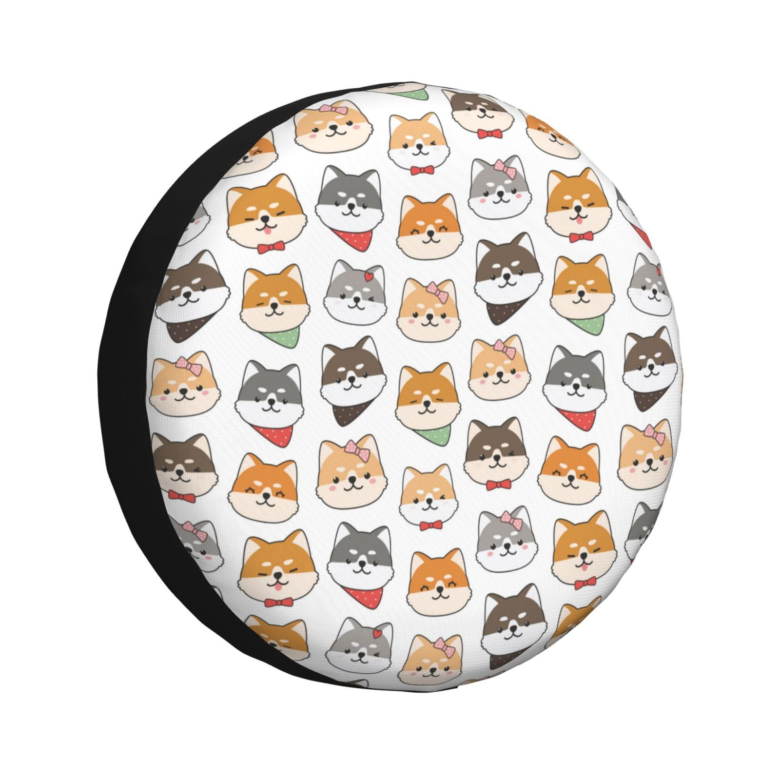 Rv Spare Tire Cover 15 inch - Cute Dog colorful cartoon Tire Covers for ...