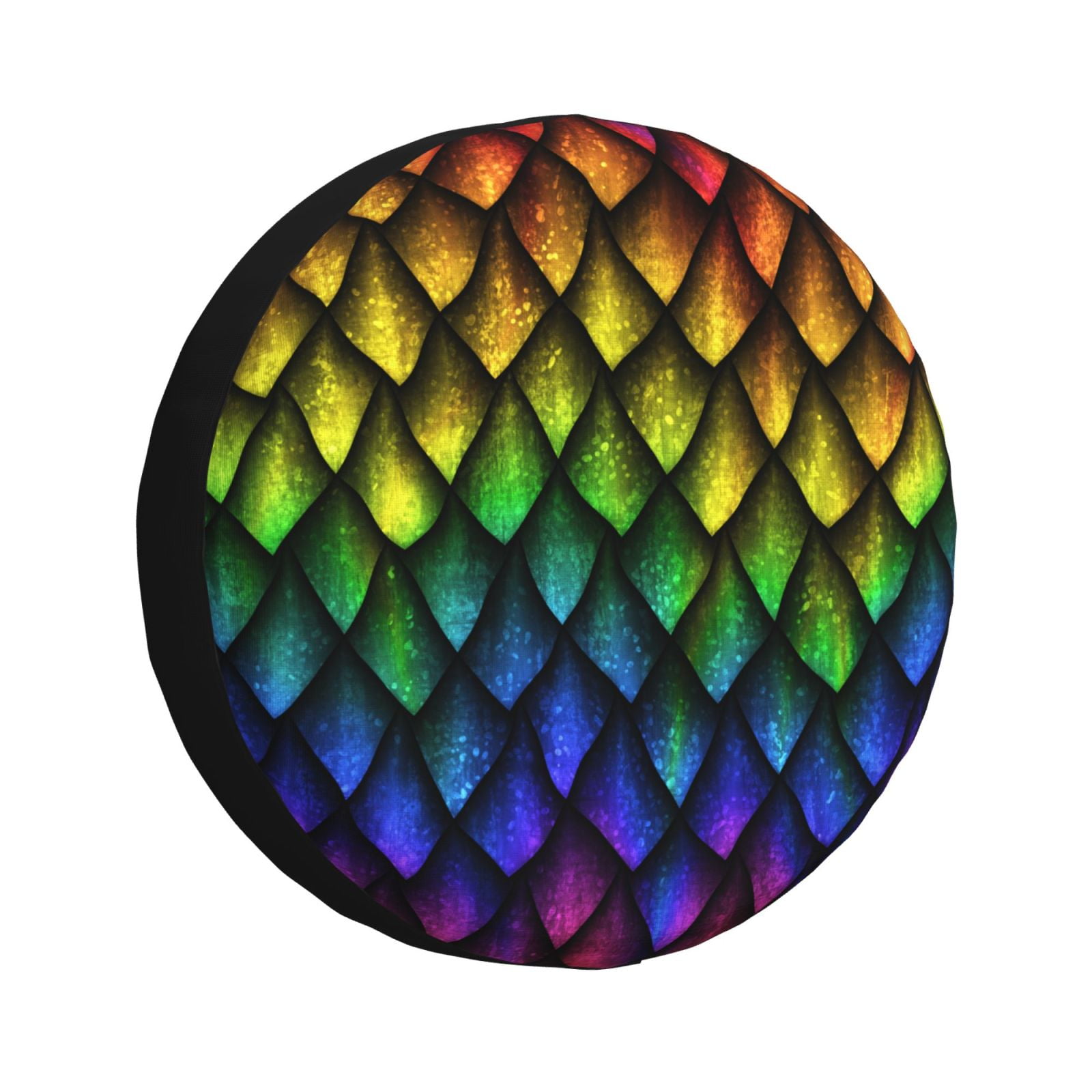 Rv Spare Tire Cover 15 inch - Dragon Scales Tire Covers for Trailers ...