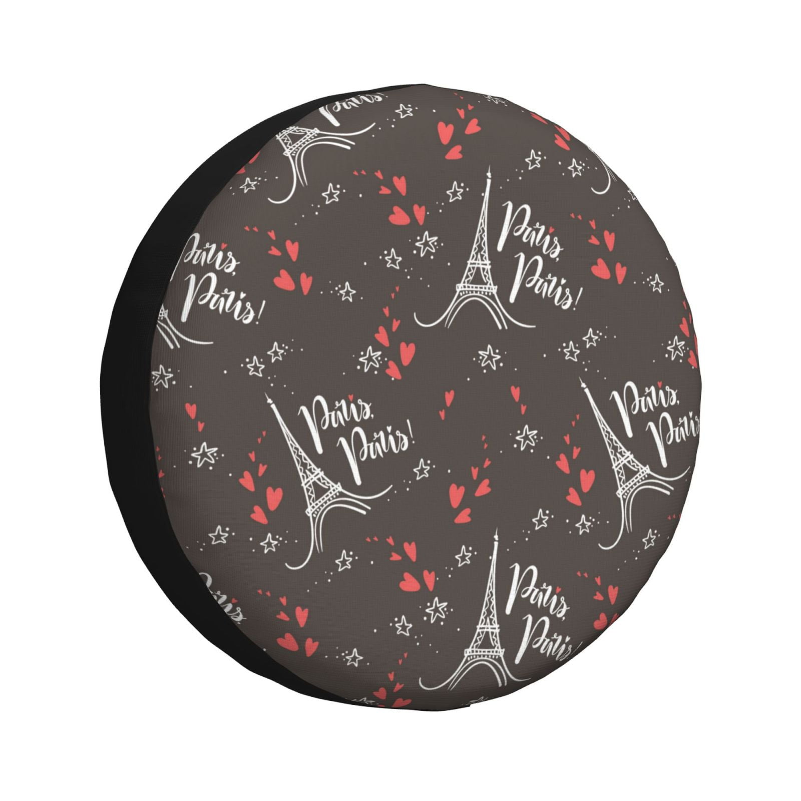 Rv Spare Tire Cover 15 inch - Eiffel Towers heart Tire Covers for ...