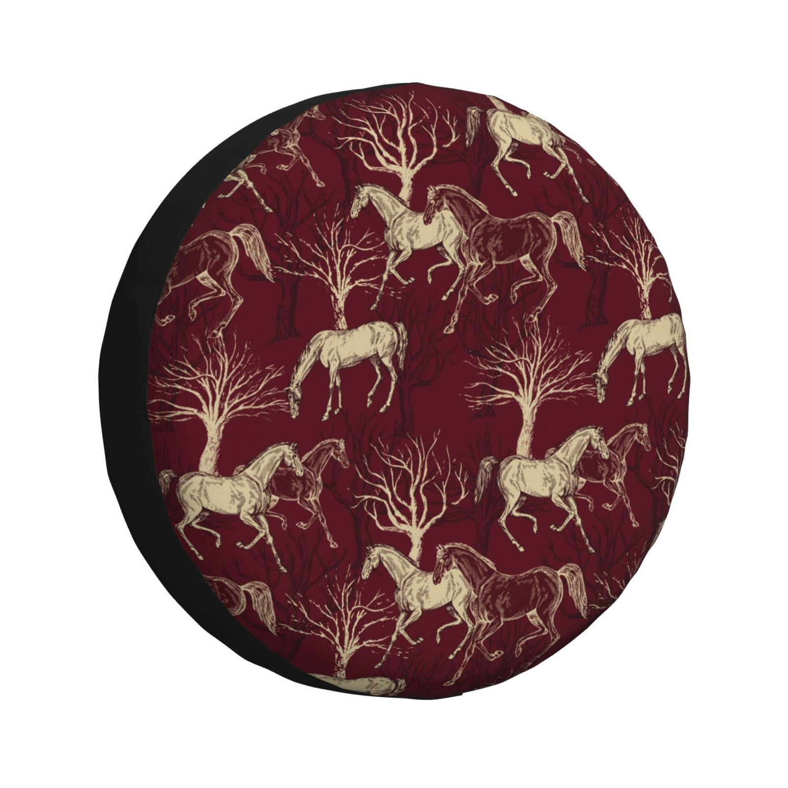 Rv Spare Tire Cover 15 inch - Vintage Cute Horse Dead Tree Tire Covers ...