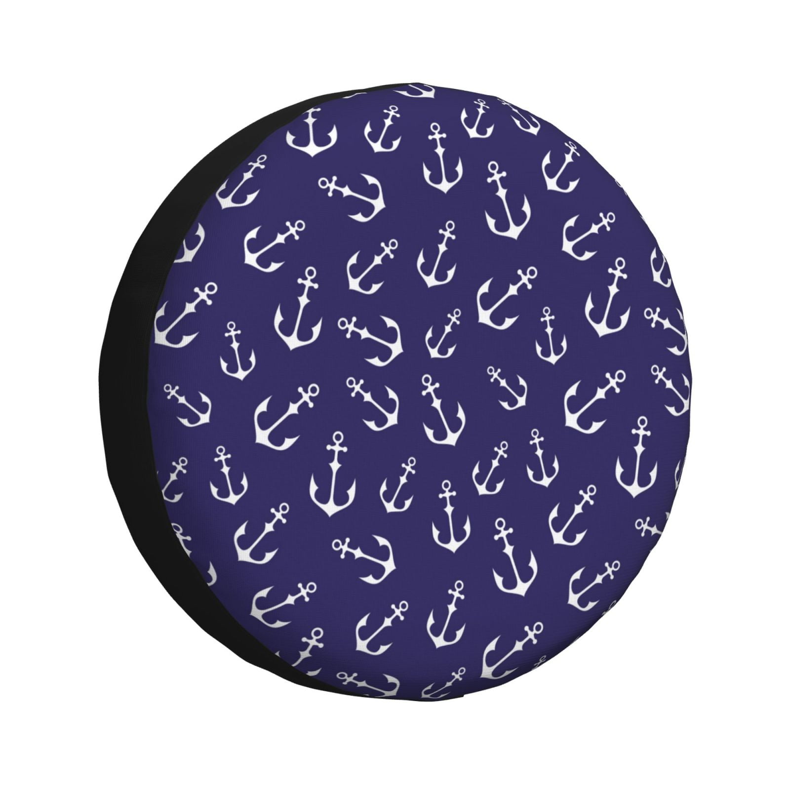 Rv Spare Tire Cover 15 inch - White anchor vintage navy blue Tire ...