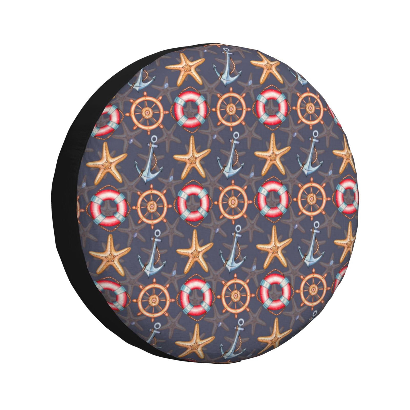Rv Spare Tire Cover 15 inch - anchors ship starfish cool Tire Covers ...