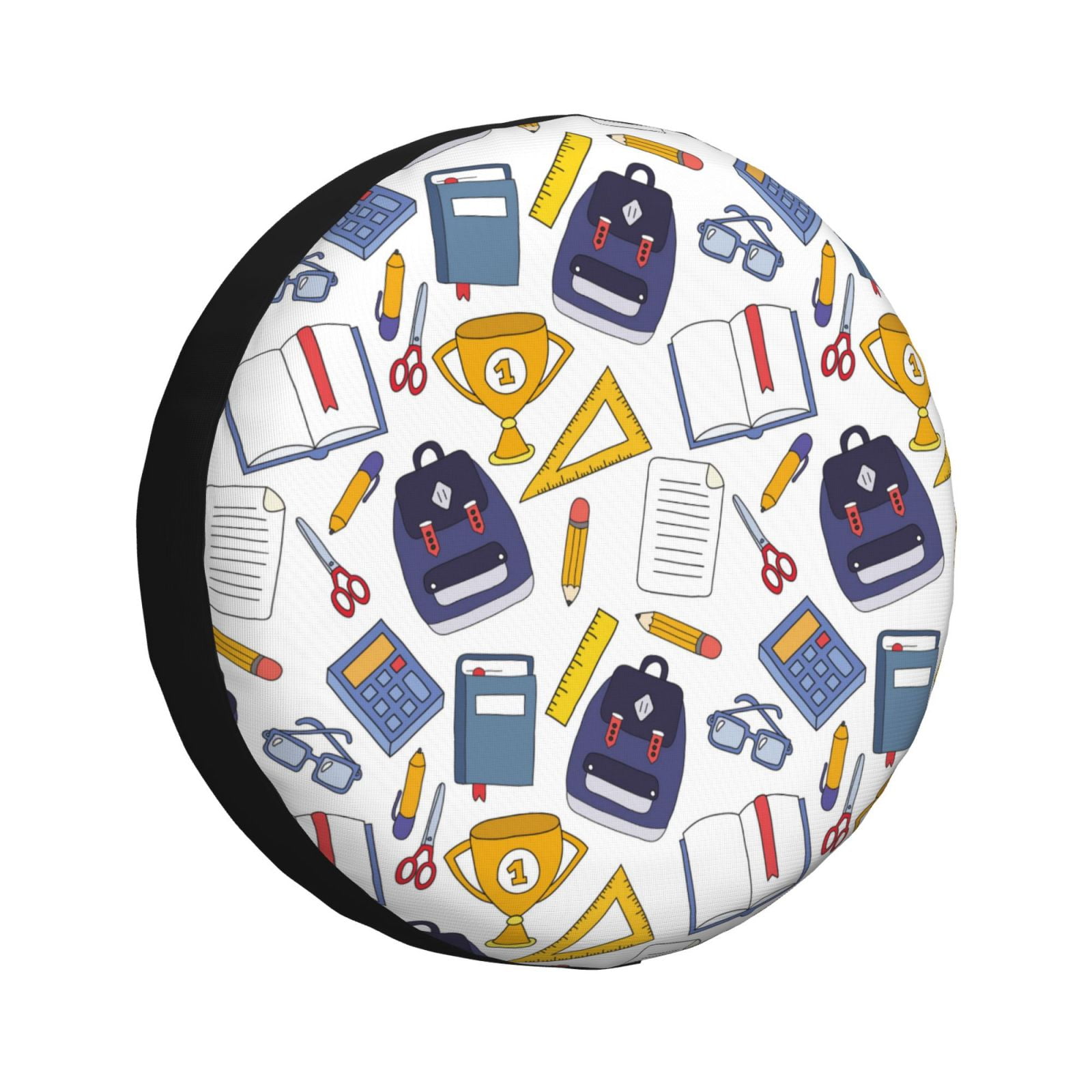 Rv Spare Tire Cover 15 inch - bag ruler pen Print Tire Covers for ...