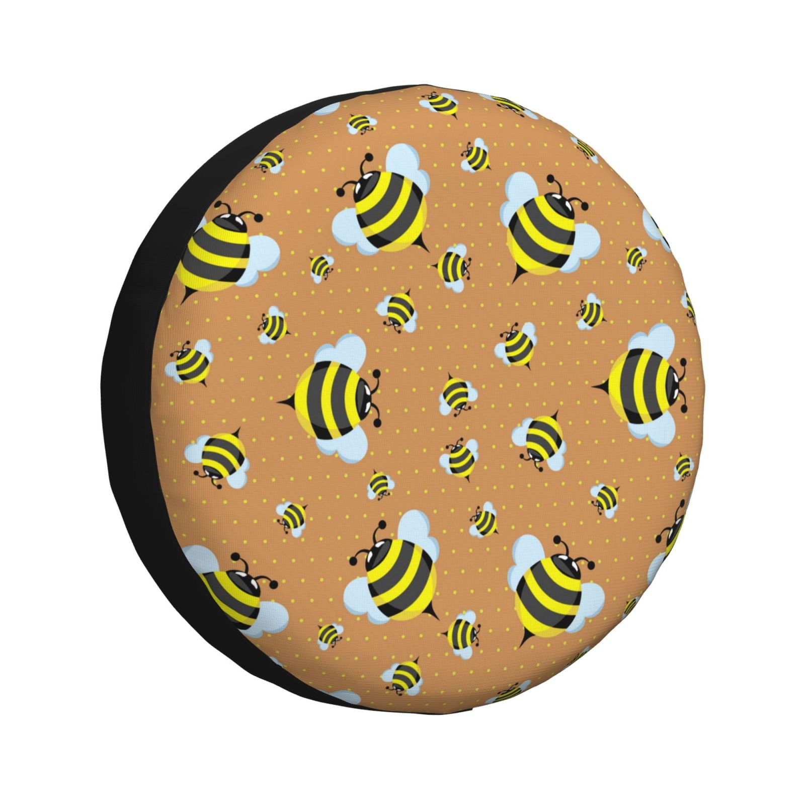 Rv Spare Tire Cover 15 inch - bee cute polka dots cartoon Tire Covers ...