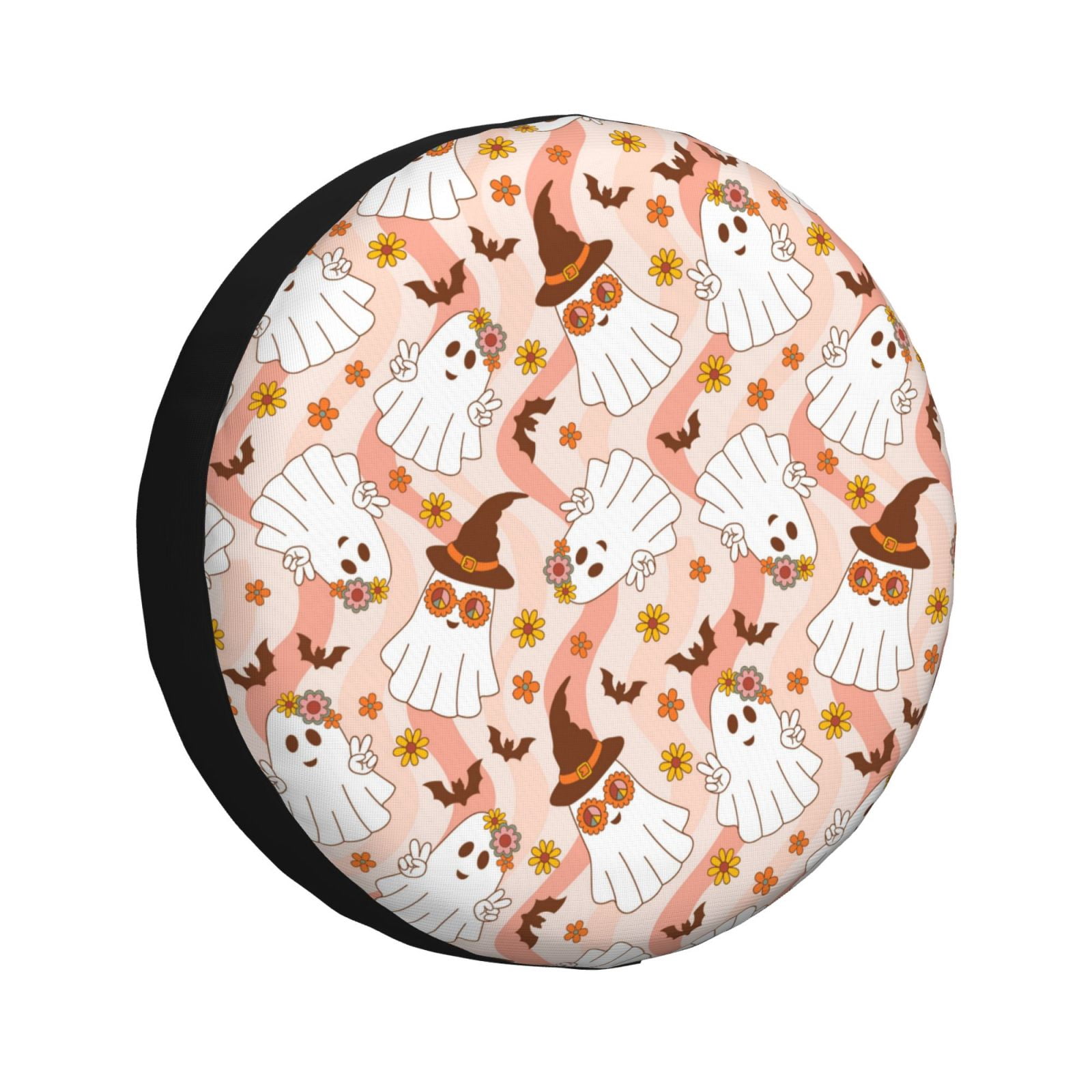 Rv Spare Tire Cover 15 inch - cartoon cute ghost halloween Tire Covers ...