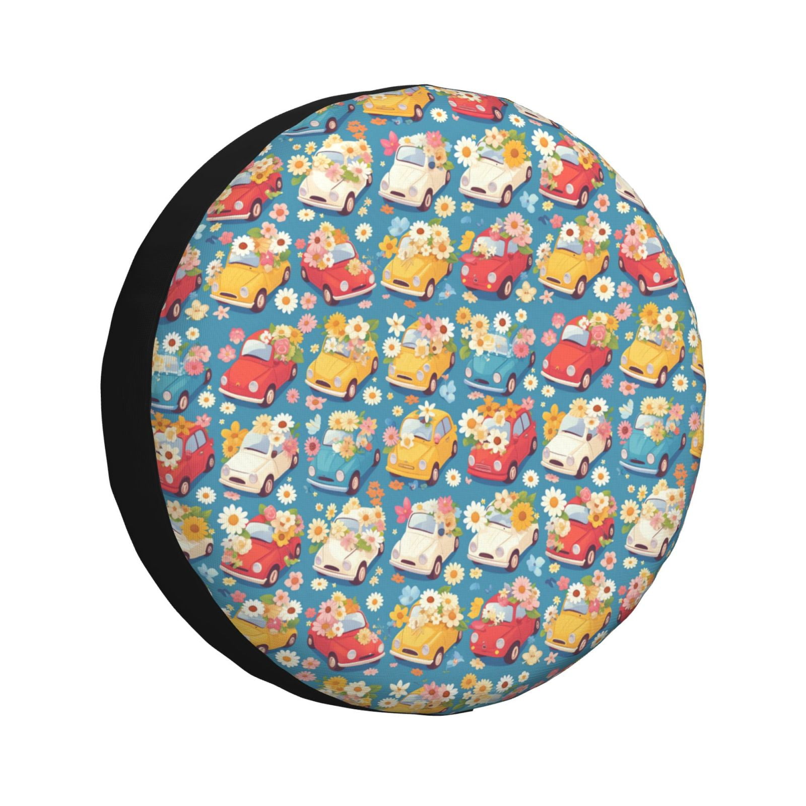 Rv Spare Tire Cover 15 inch - colorful SUV daisy flower Tire Covers for ...