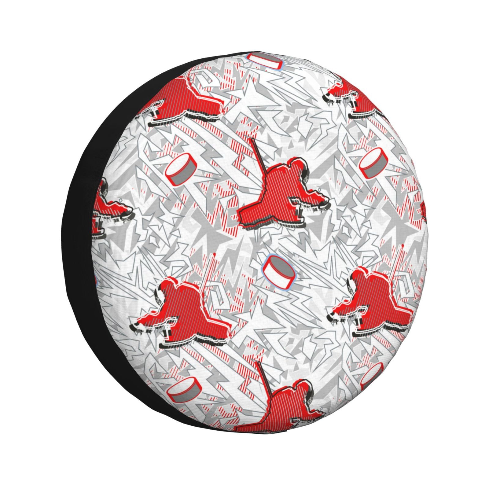 Rv Spare Tire Cover 15 inch - hockey goalkeeper puck Tire Covers for ...