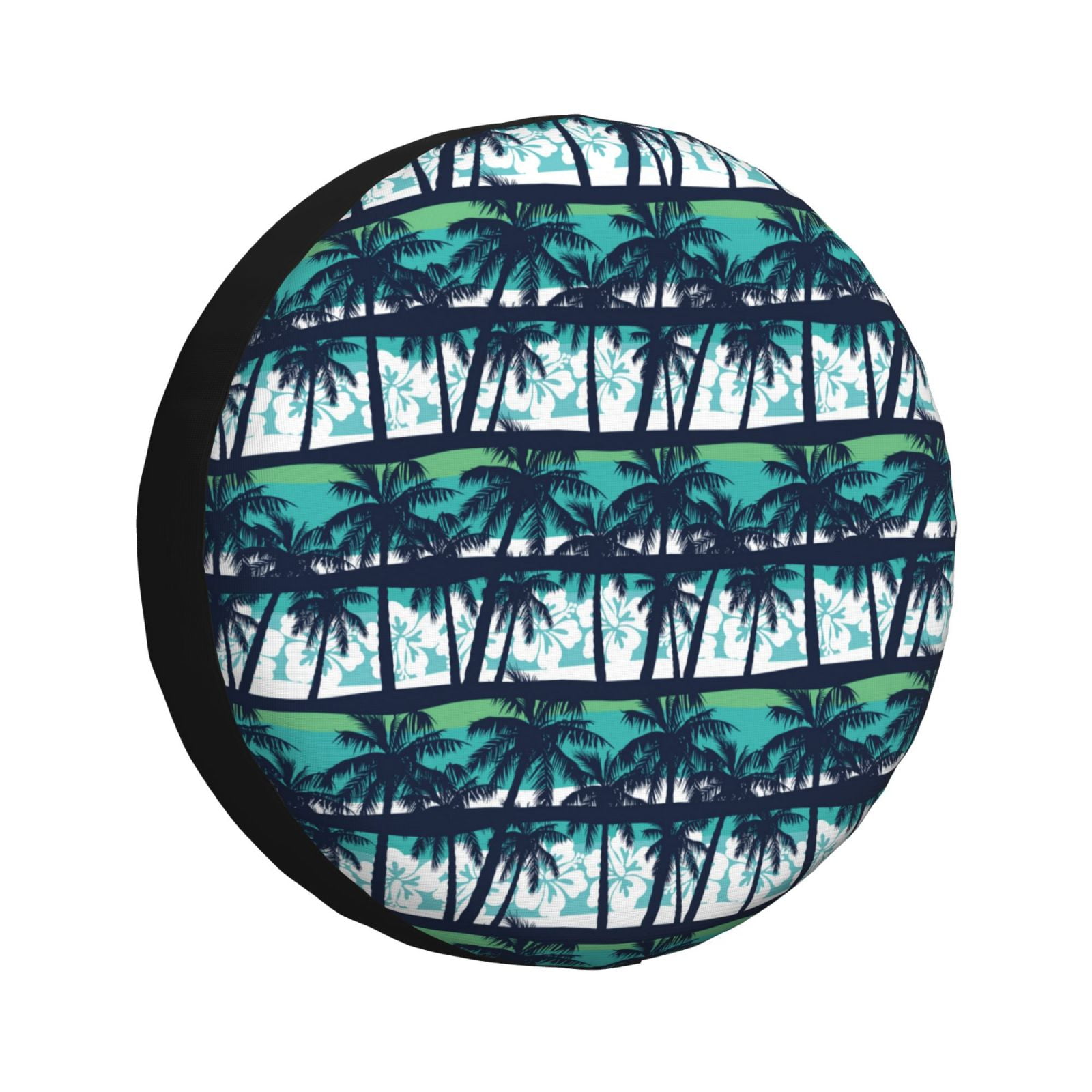 Rv Spare Tire Cover 15 inch - summer palm trees Tire Covers for ...