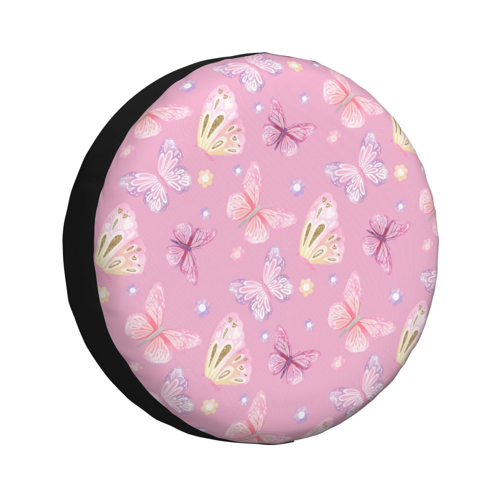 Rv Spare Tire Cover 16 inch - Butterfly 1 Tire Covers for Trailers ...
