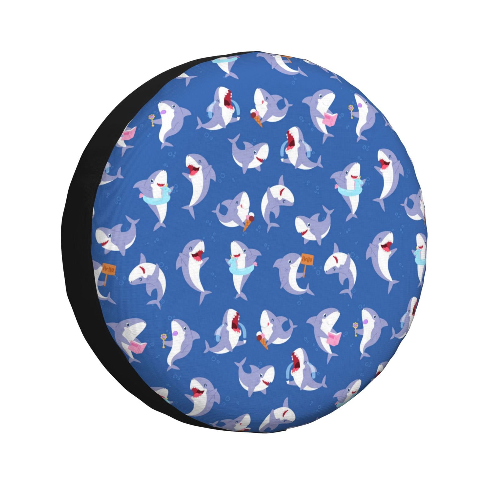 Rv Spare Tire Cover 16 inch - Cartoon Funny Happy Cute Smiling Tire ...
