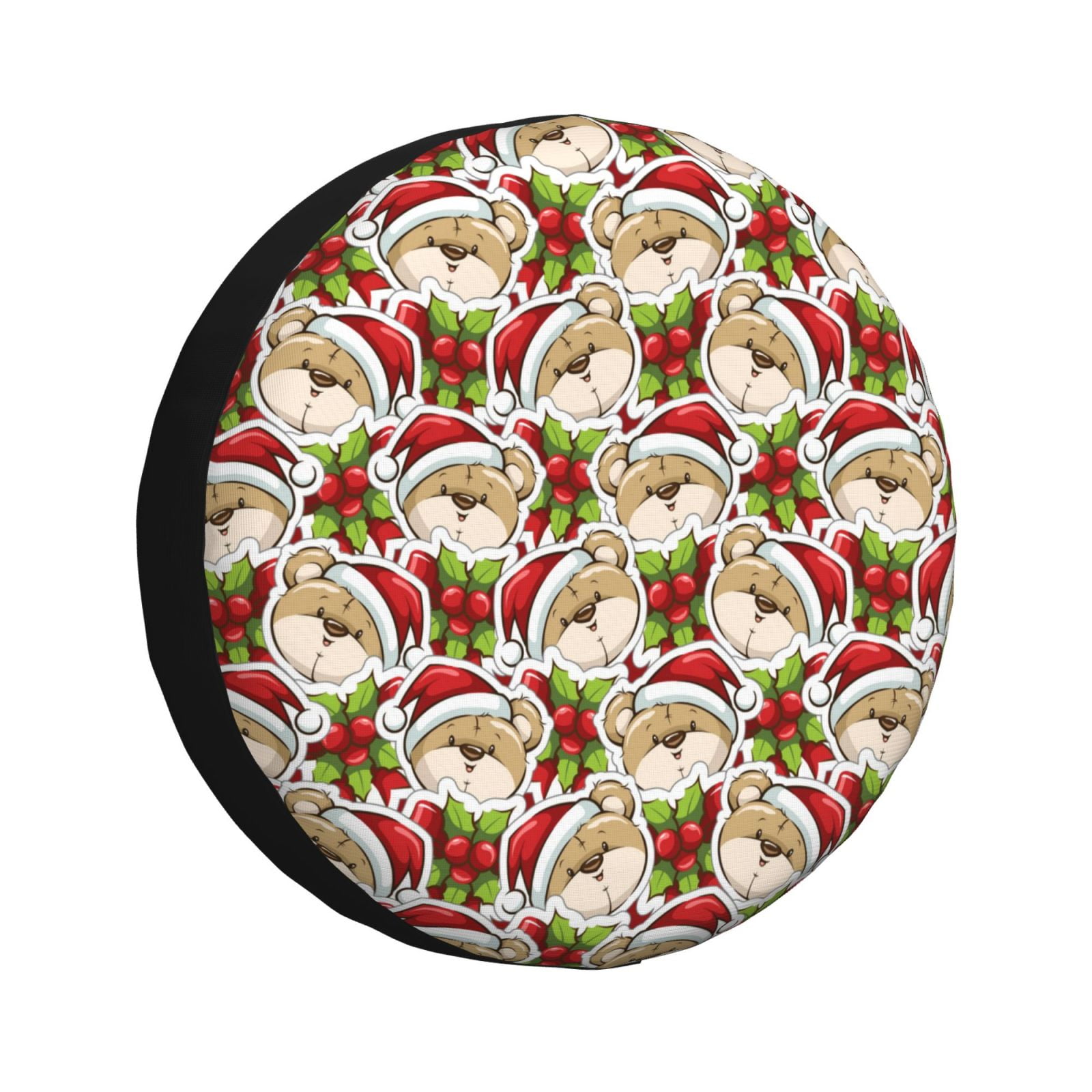 Rv Spare Tire Cover 16 inch - Christmas Hat bear Tire Covers for ...