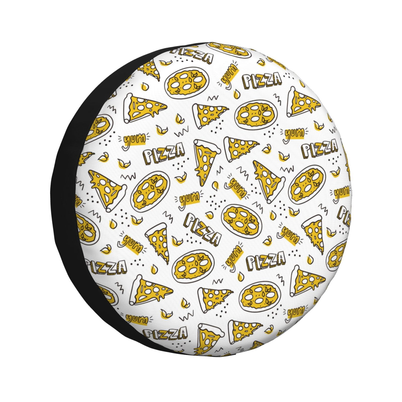 Rv Spare Tire Cover 16 inch - Cute Gold Pizza Tire Covers for Trailers ...