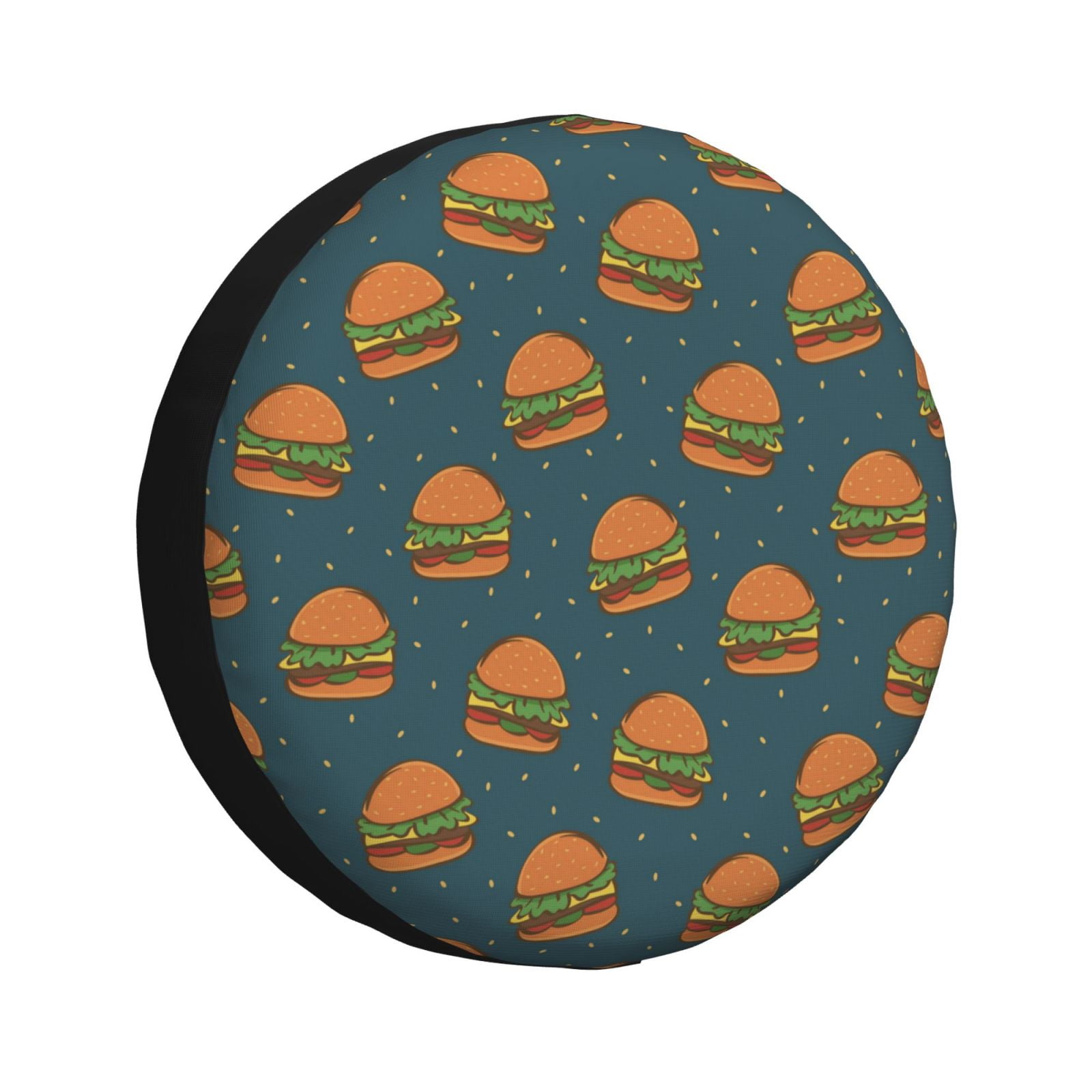 Rv Spare Tire Cover 16 inch - Cute Hamburger Sesame Tire Covers for ...