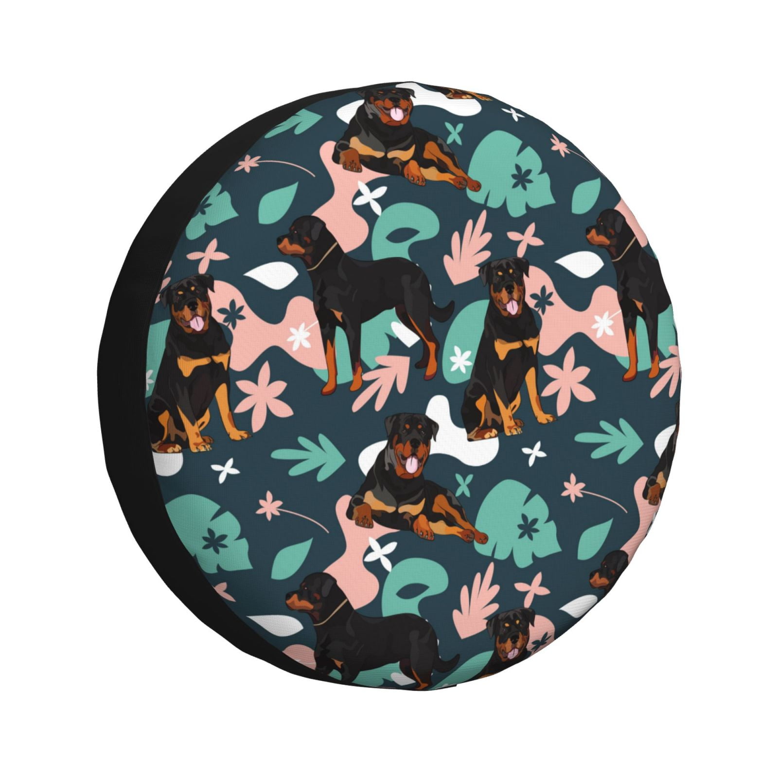 Rv Spare Tire Cover 16 inch - Cute Rottweiler Tire Covers for Trailers ...