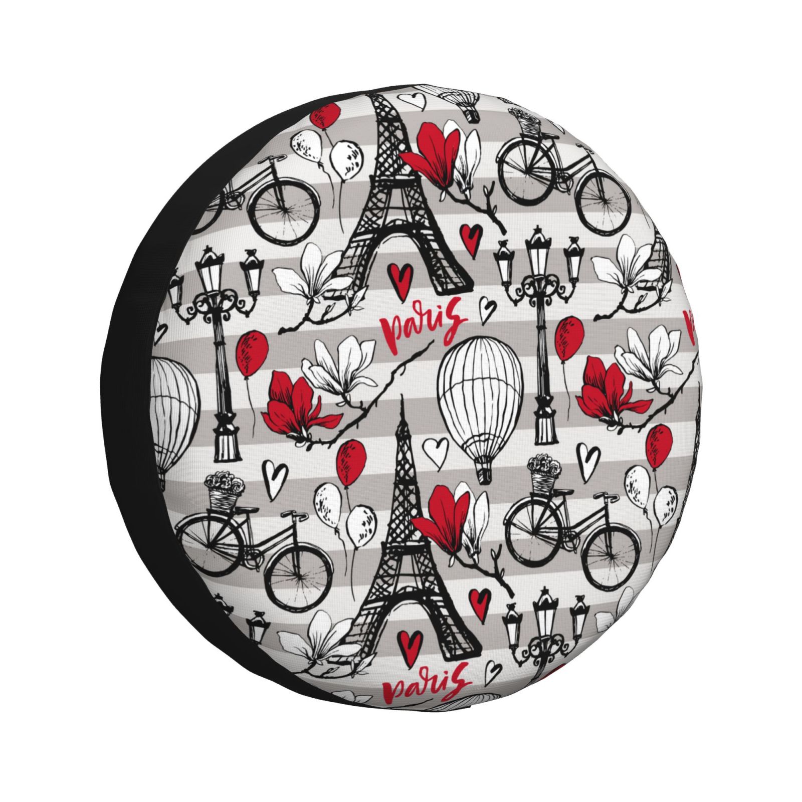 Rv Spare Tire Cover 16 inch - Eiffel Tower Retro Tire Covers for ...