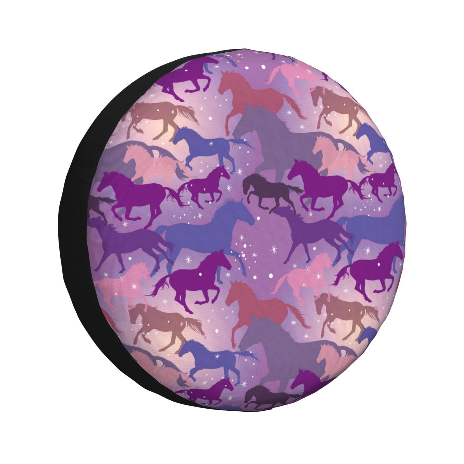 Rv Spare Tire Cover 16 inch - Fantasy Cool Horse Gradient Color Tire ...