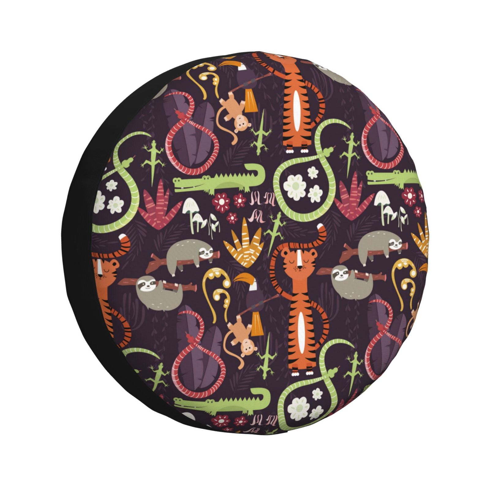 Rv Spare Tire Cover 16 inch - Funny tiger sloth Tire Covers for ...