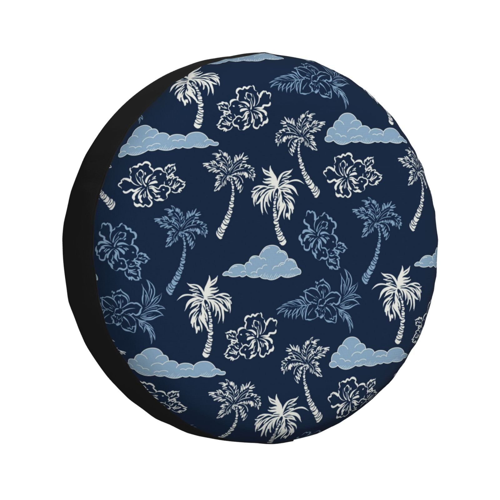 Rv Spare Tire Cover 16 inch - Hawaiian Blue Style Tire Covers for ...