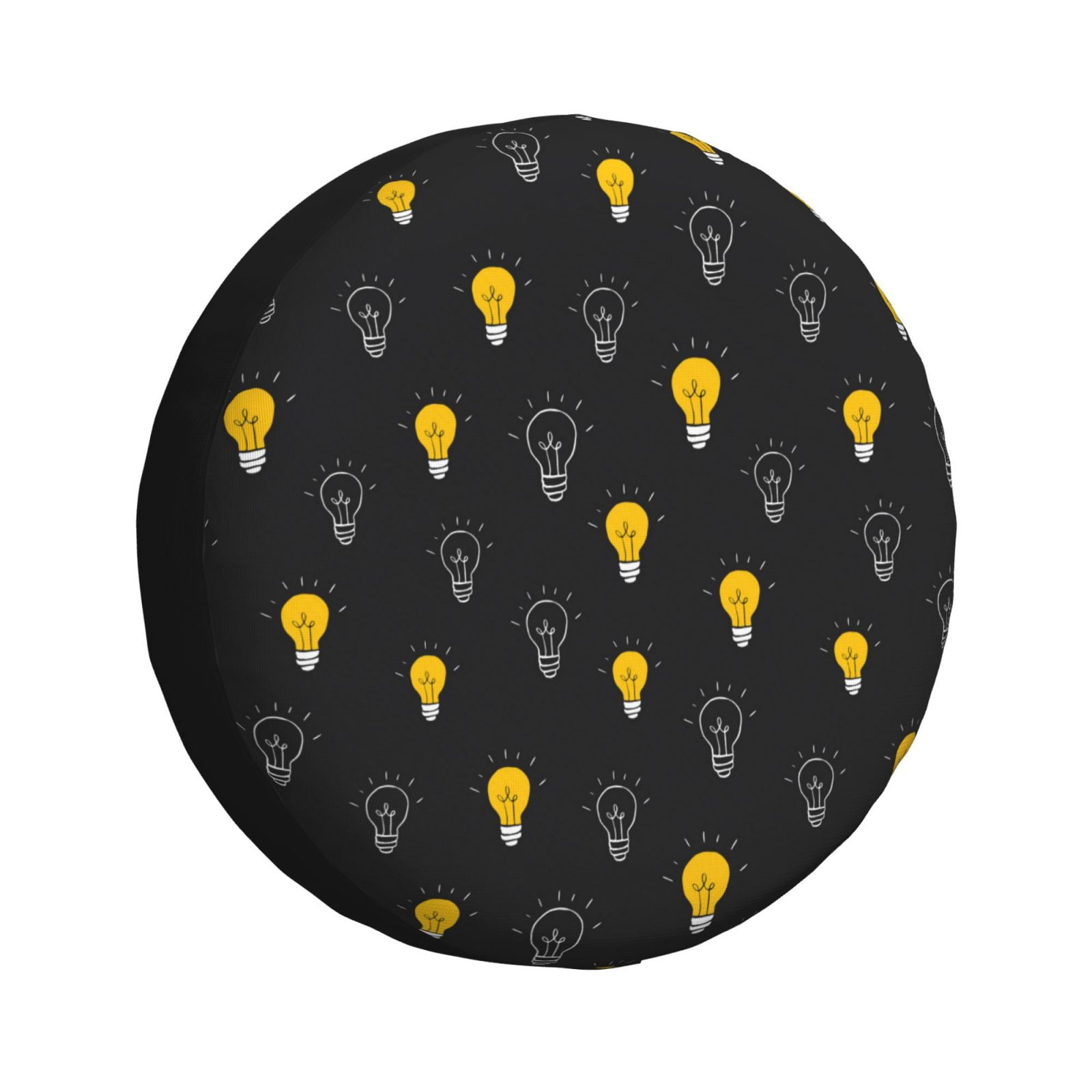 Rv Spare Tire Cover 16 inch - Light Bulb Pattern blue Tire Covers for ...