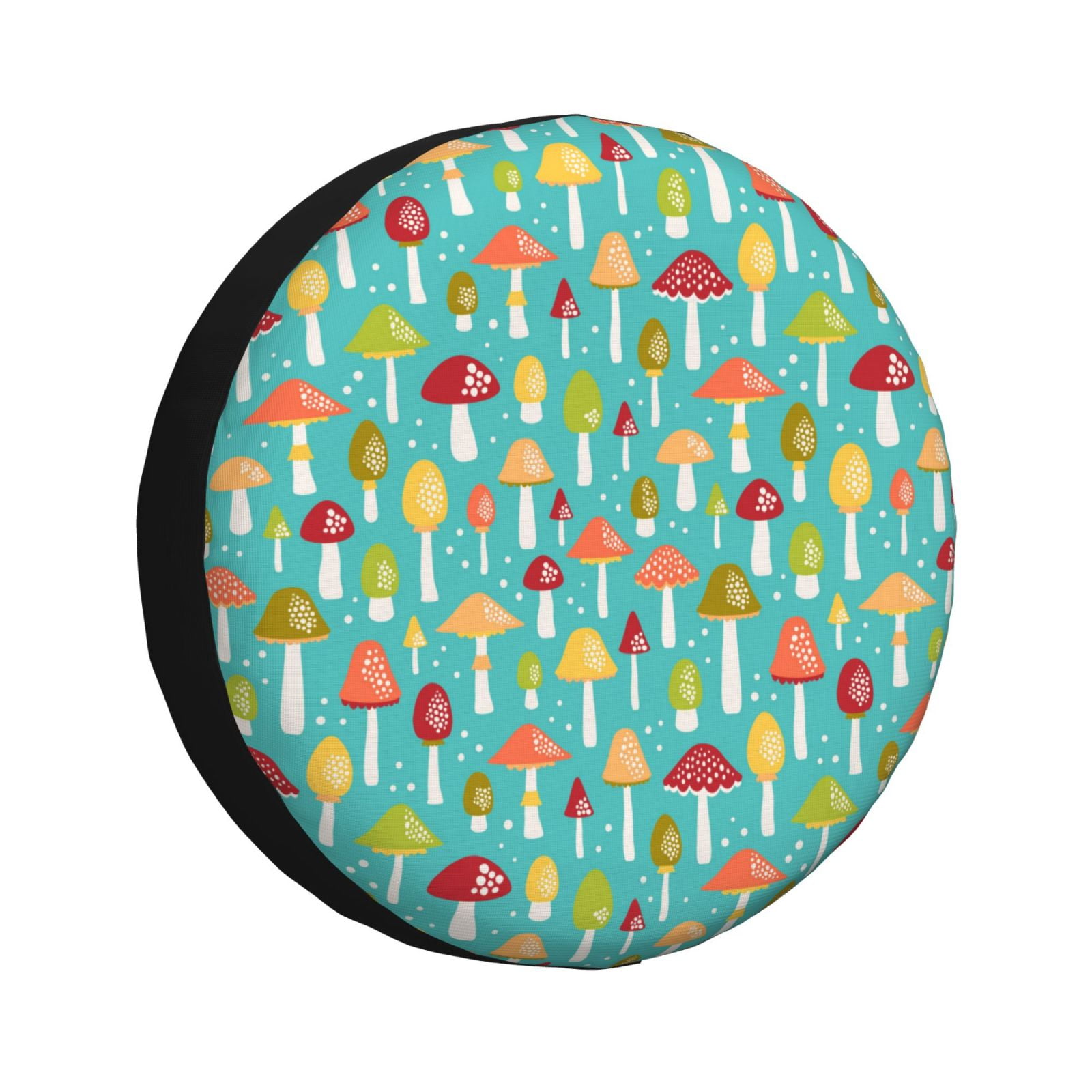 Rv Spare Tire Cover 16 inch - Mushrooms Tire Covers for Trailers ...