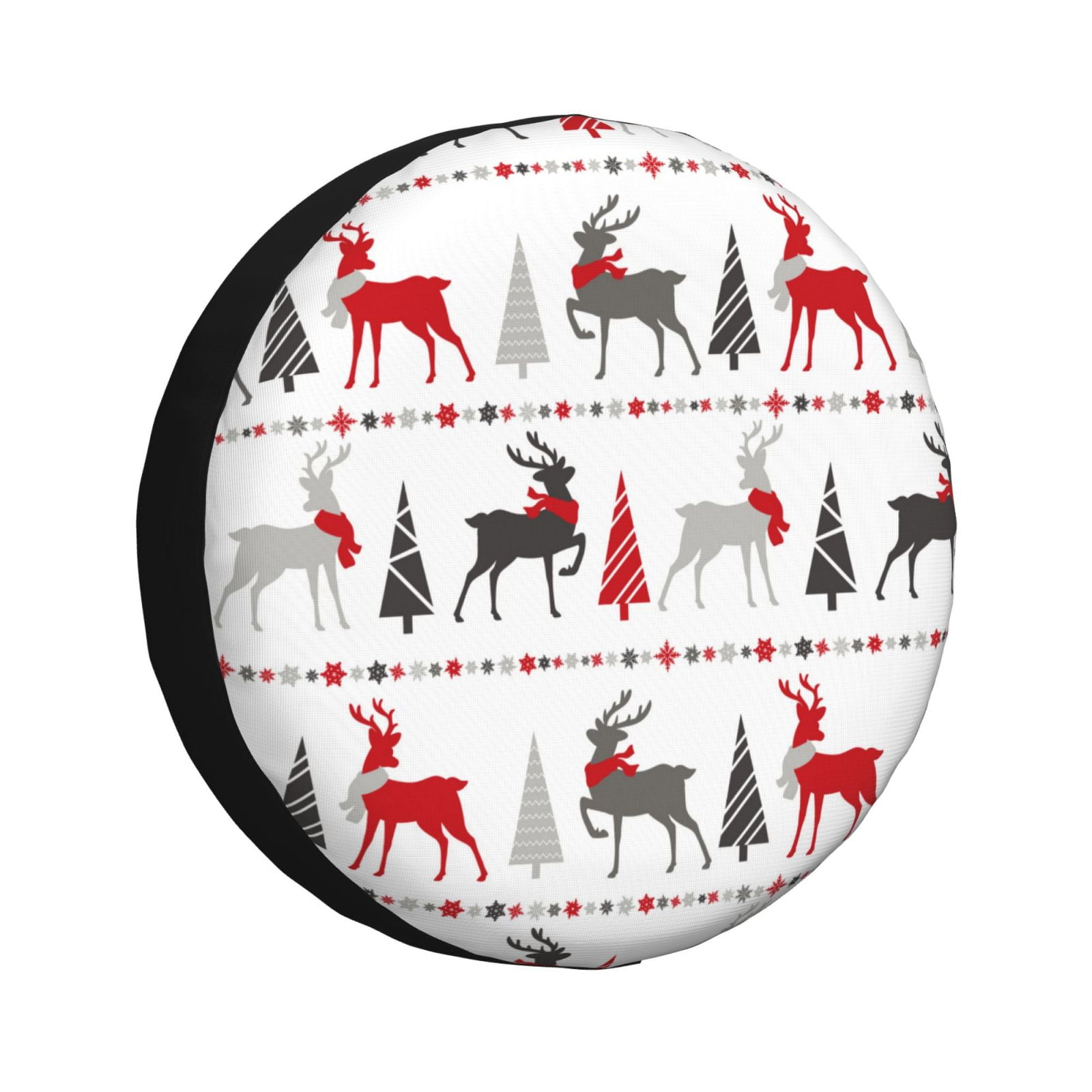 Rv Spare Tire Cover 16 inch - Simple Elk Deer Christmas Tree Tire ...