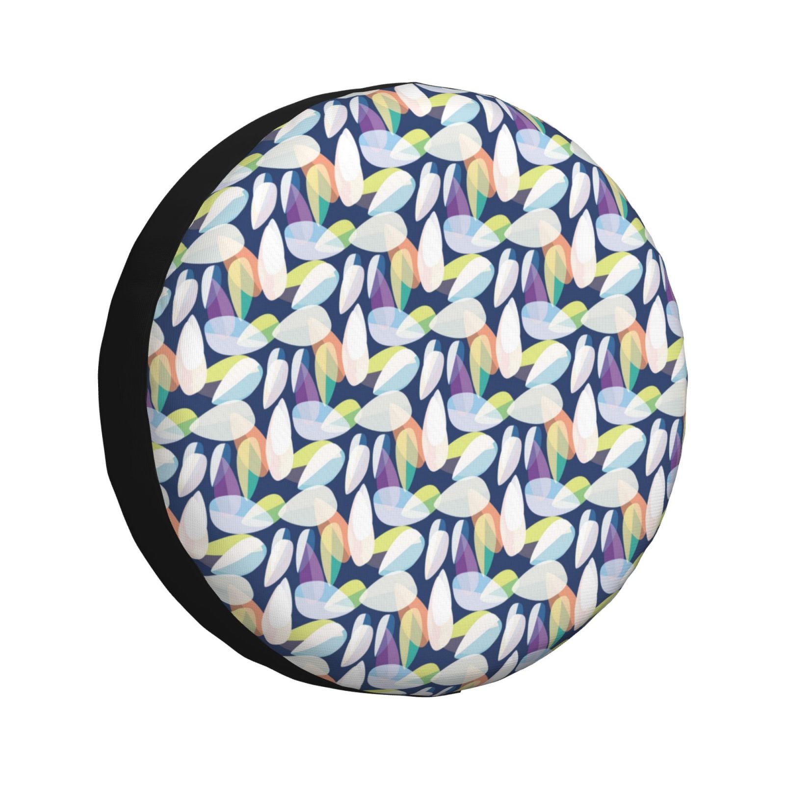 Rv Spare Tire Cover 16 inch - bright colors leaves Tire Covers for ...
