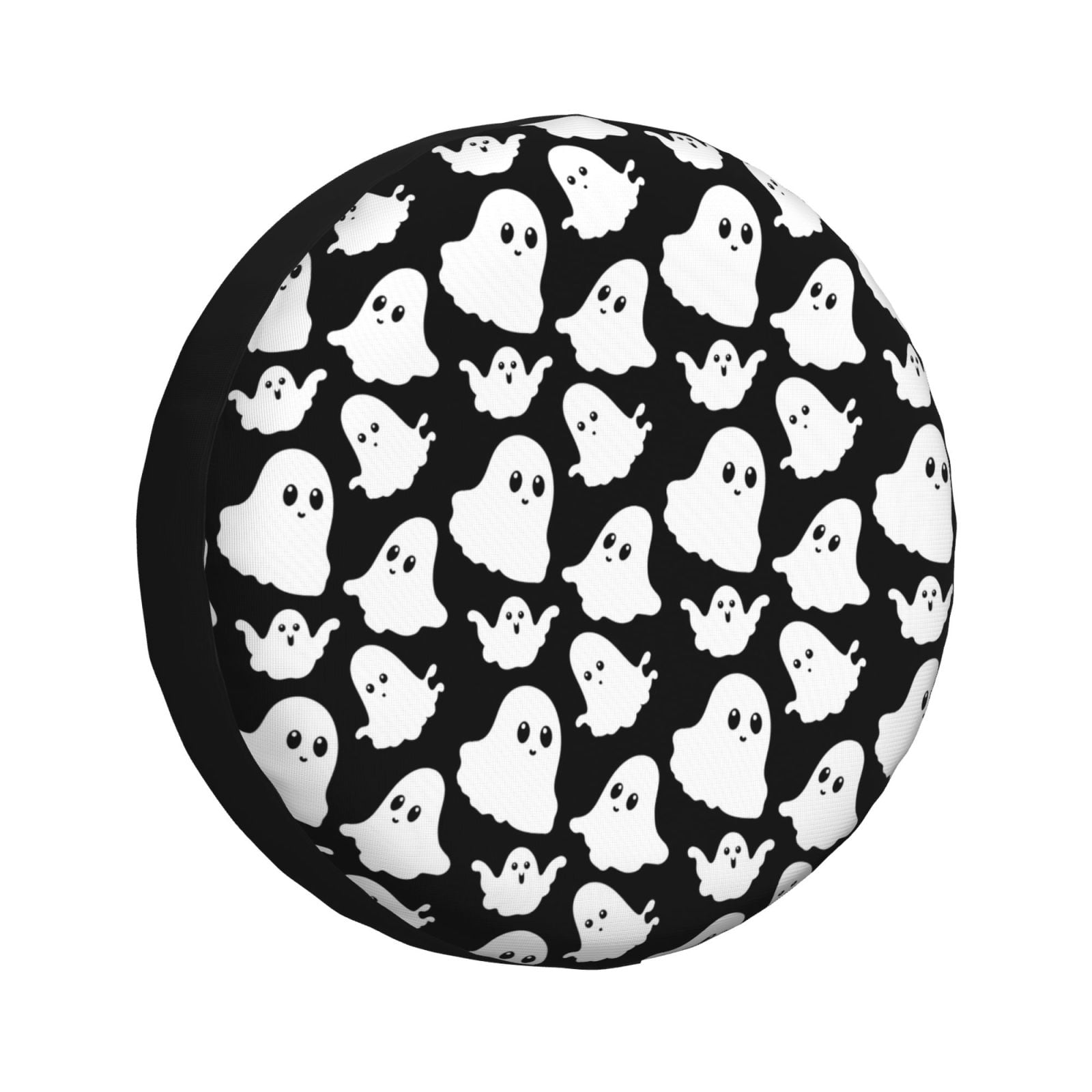Rv Spare Tire Cover 17 In - halloween cartoon ghost Adjustable Tire ...