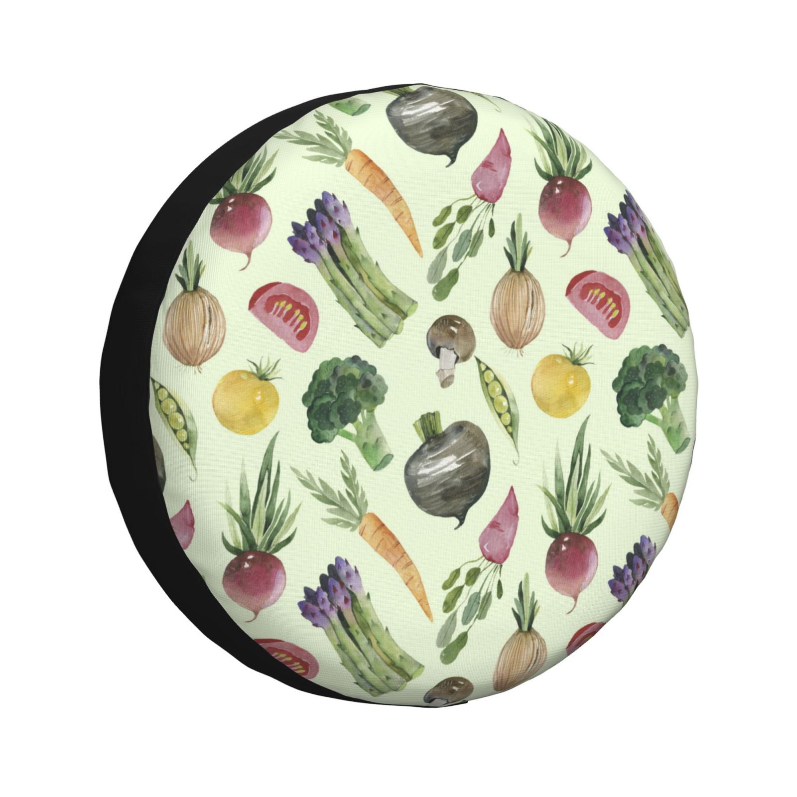 Rv Spare Tire Cover 17 inch - Asparagus Print vegetable Tire Covers for ...