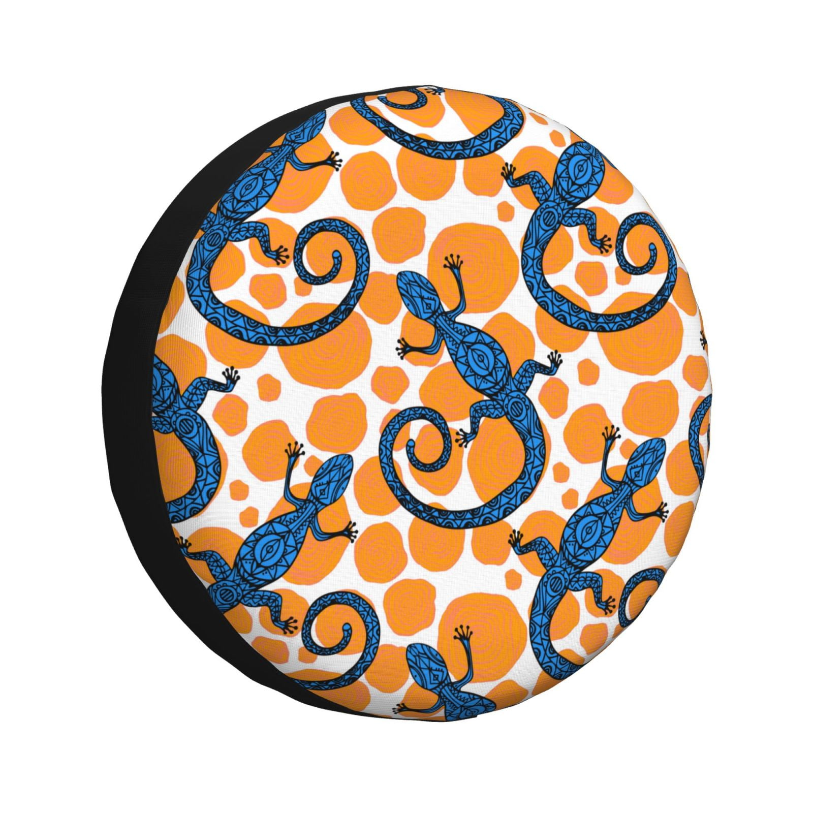 Rv Spare Tire Cover 17 inch - Bohemian Lines Gecko Lizards Tire Covers ...