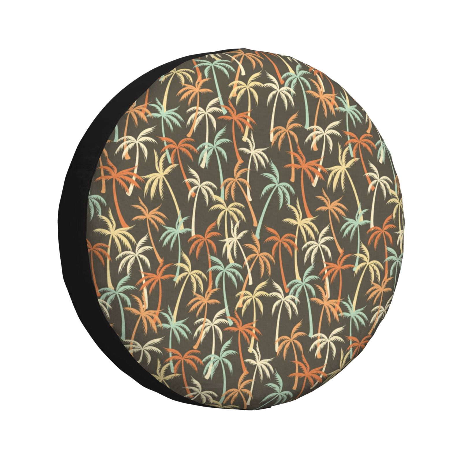 Rv Spare Tire Cover 17 inch - Coconutpalm tree pattern Tire Covers for ...