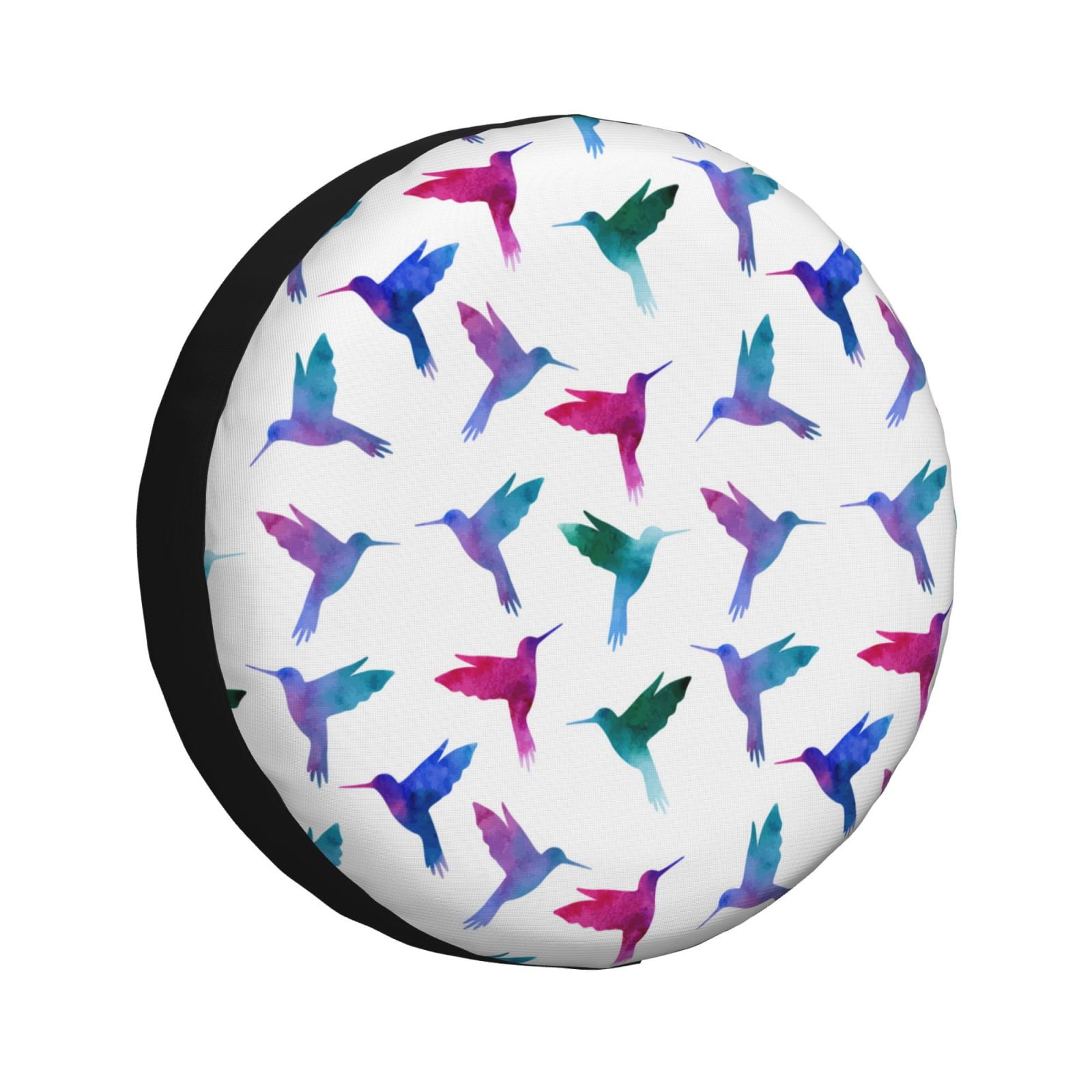 Rv Spare Tire Cover 17 inch - Colorful Hummingbird Print Tire Covers ...