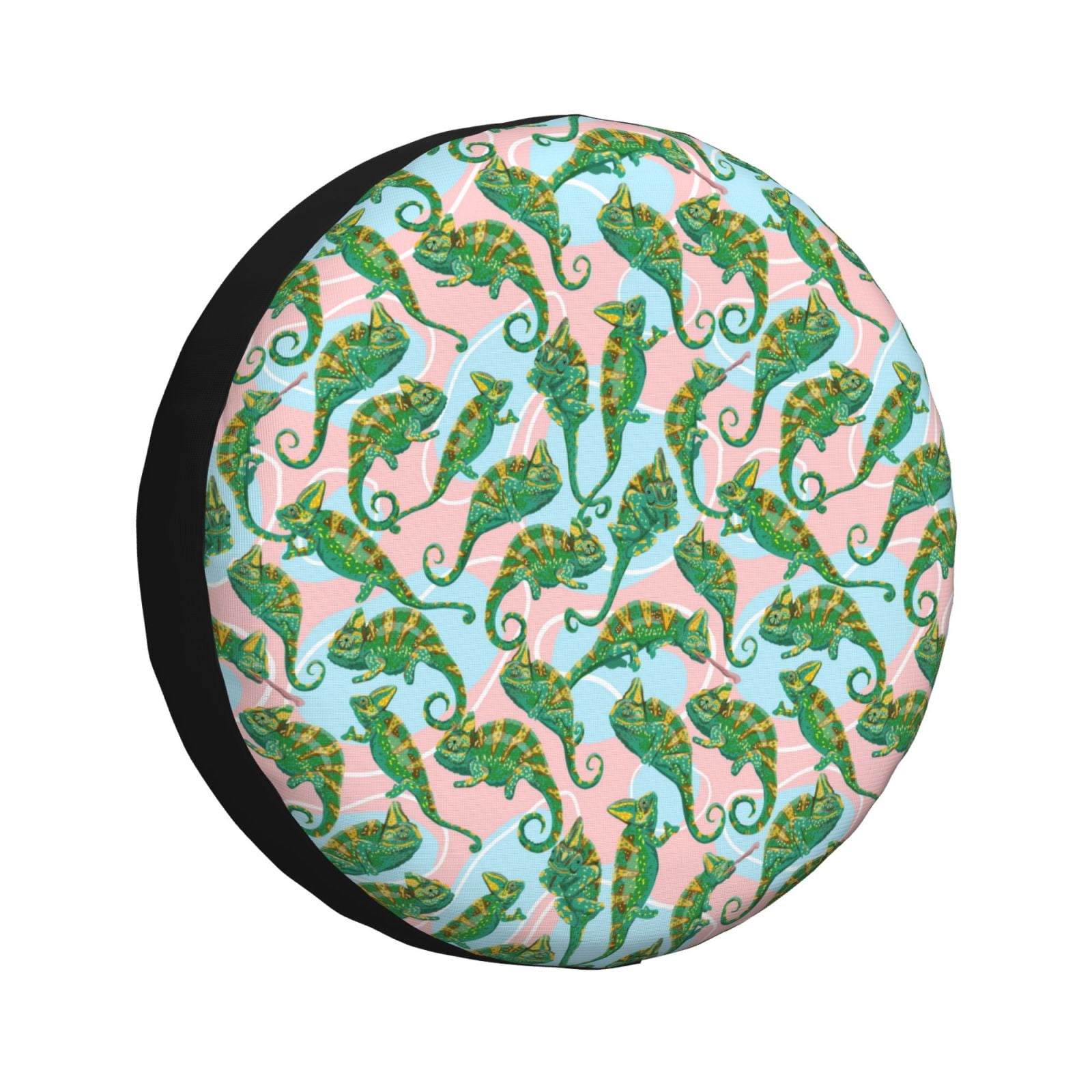 Rv Spare Tire Cover 17 inch - Cute Chameleon Lizard Green Tire Covers ...