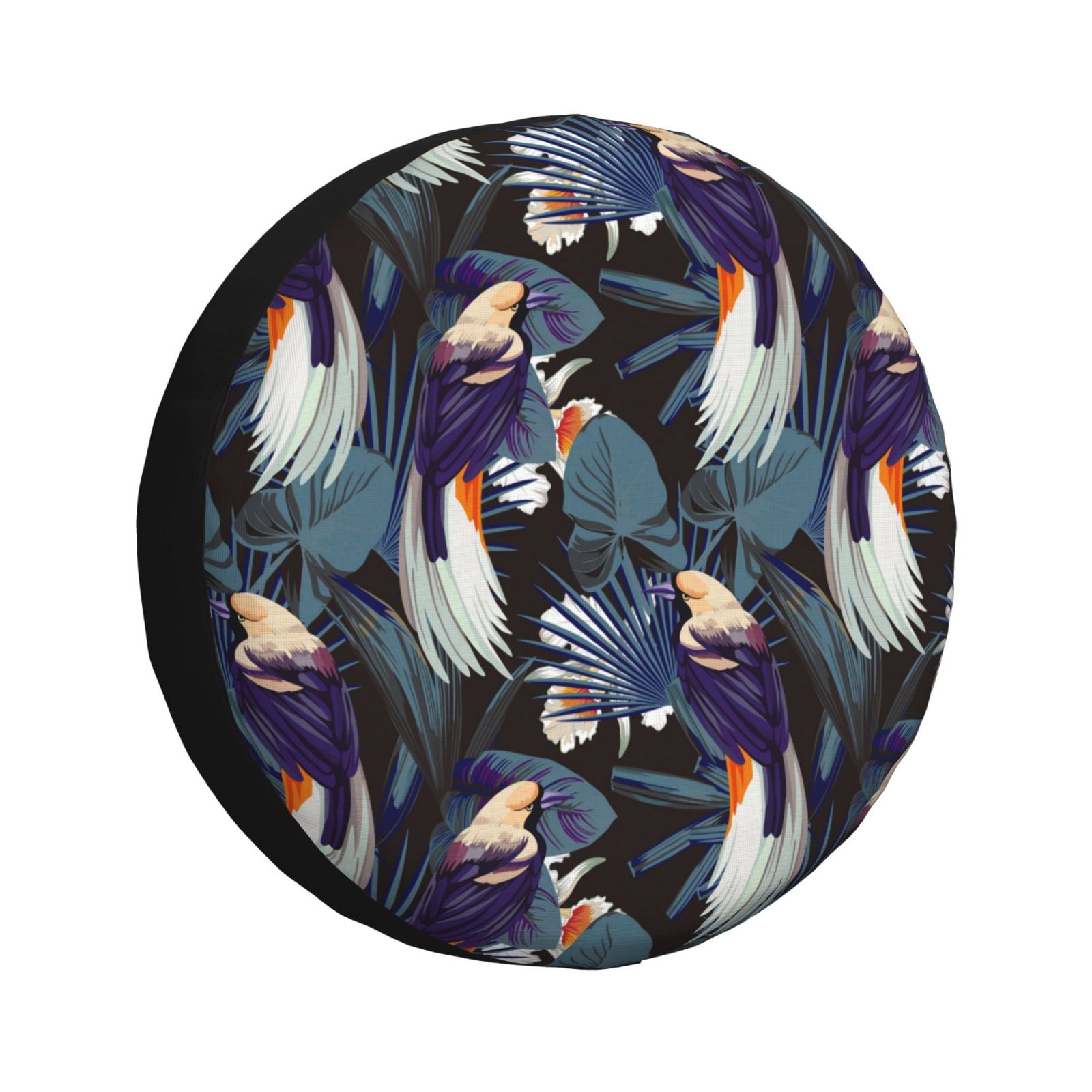 Rv Spare Tire Cover 17 inch - Cute Sharp Billed Bird Plant Tire Covers ...