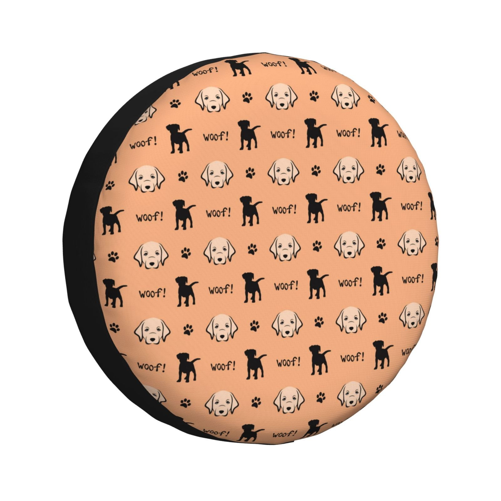 Rv Spare Tire Cover 17 inch - Cute Silhouette Dog Sketch Tire Covers ...