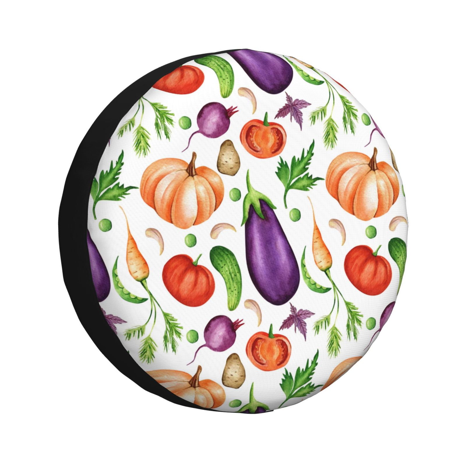Rv Spare Tire Cover 17 inch - Eggplant vegetable pumpkin Tire Covers ...